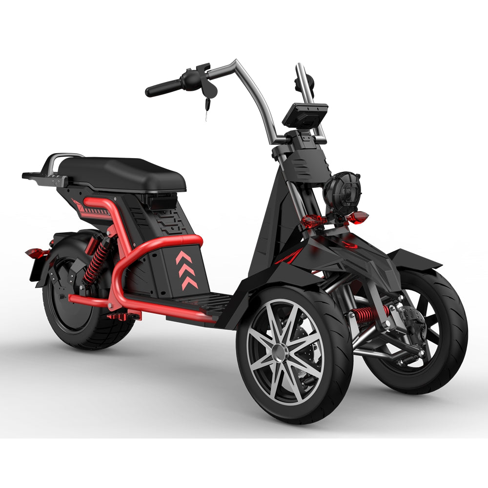 Shansu CP-3 Electric Trike Scooter 60V 2000W 40Ah – Electric Scooter ...